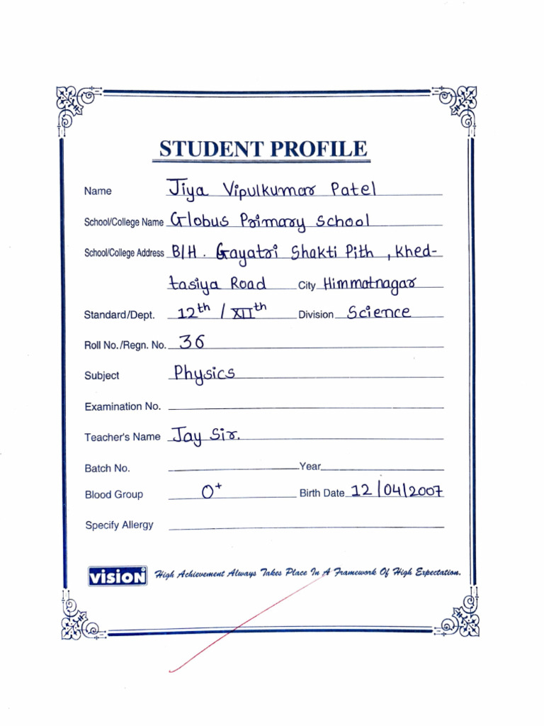 Physics Practical Book 2025-26 (2) | PDF