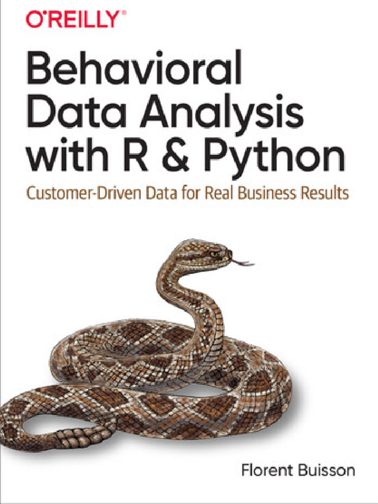 Behavioral Data Analysis with R and Python | PDF