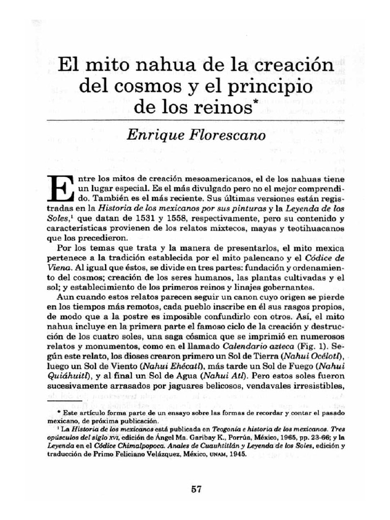 Mito Nahua | PDF