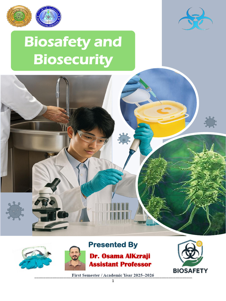 Lecture 2 Biosafety and Biosecurity | PDF | Personal Protective ...