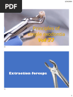 Types of Dental Extraction Forceps | PDF | Tooth | Beak
