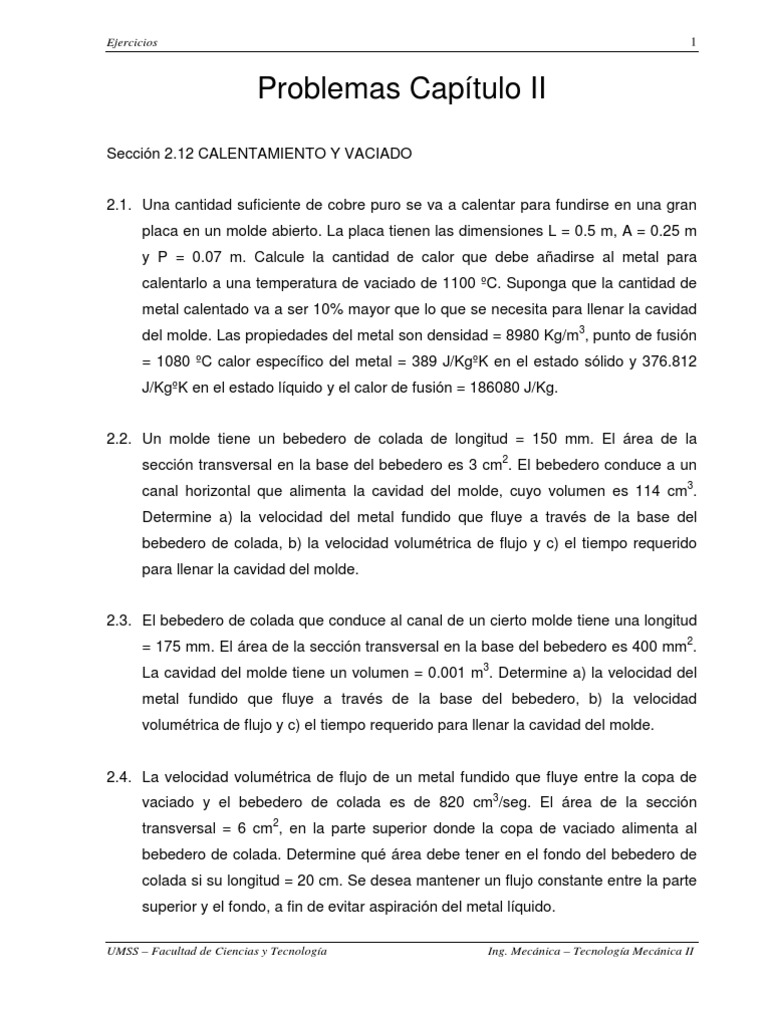 Mazarota Fundicion | PDF | Fundición (metalurgia) | Aluminio