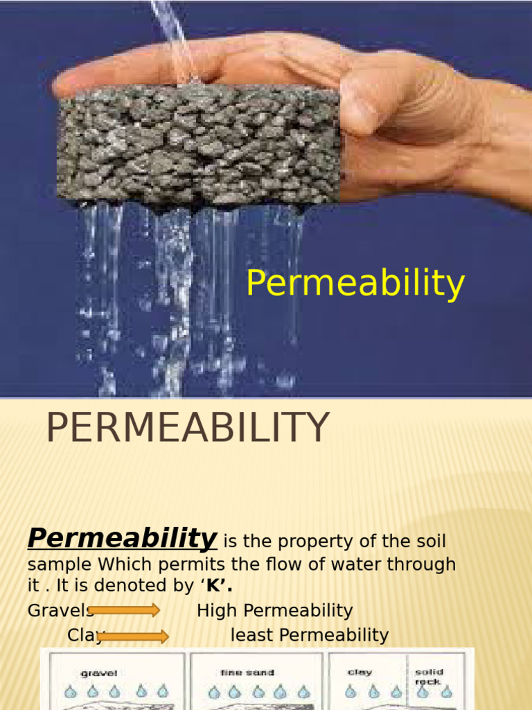 Aeng 204 Factors Affecting Permeability | PDF | Porosity | Soil