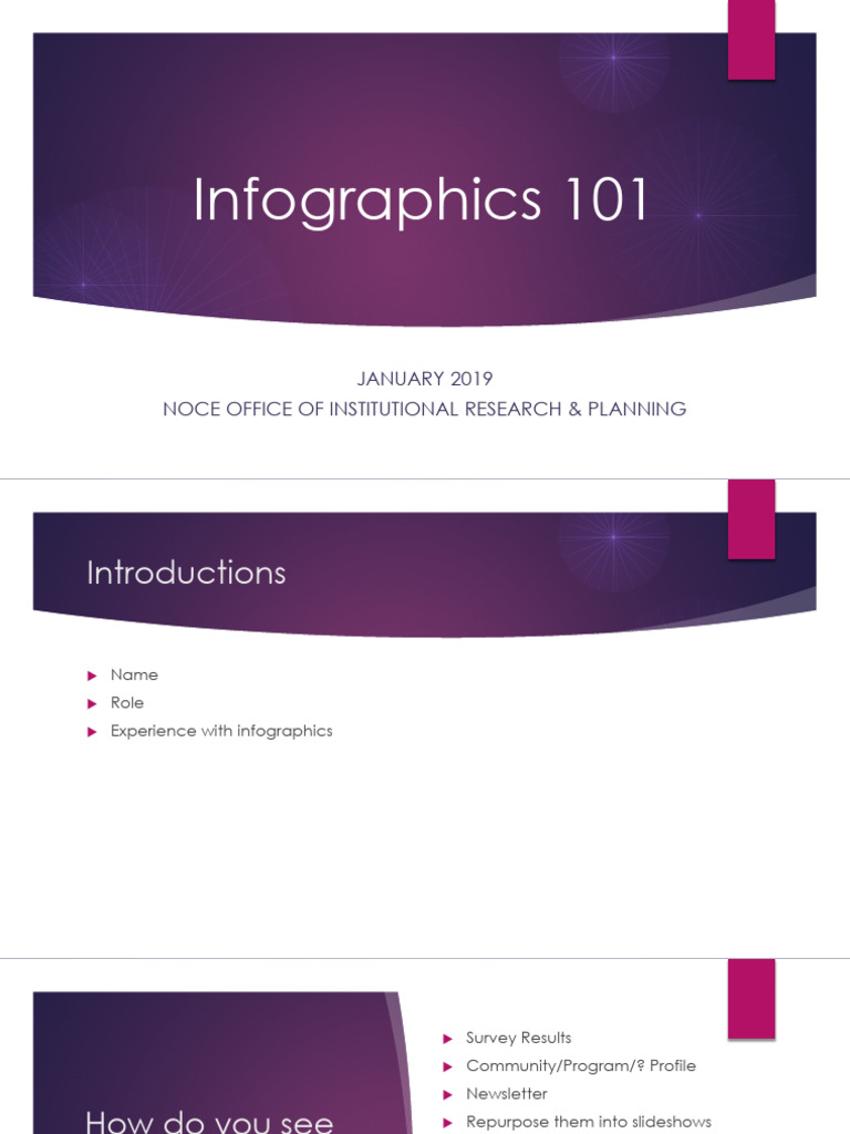 Infographics 101 Training June 2019 1-Min 1 | PDF | Infographics ...