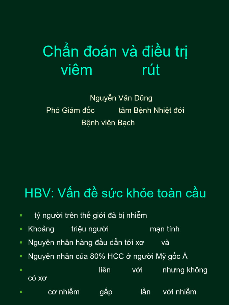 Chan Doan Va Dieu Tri Viem Gan B 2019 | PDF