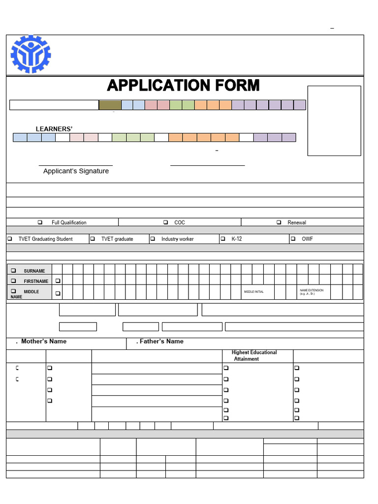 BPP Application Form Walk in | PDF