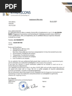 Yellow and Blue Modern Logistics Company Profile A4 Document | PDF