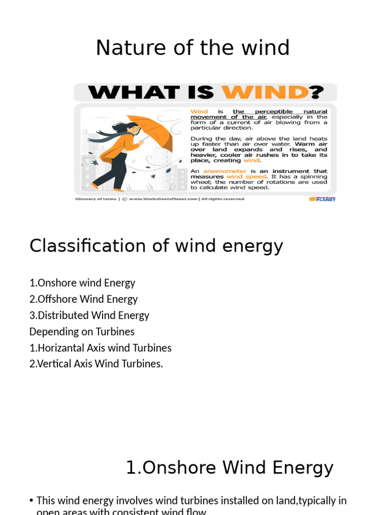 Unit-2 Wind Energy | PDF | Wind Turbine | Wind Power