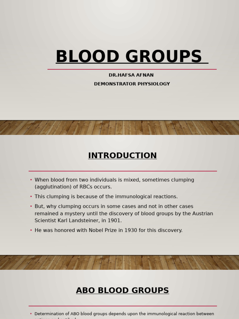 Blood Groups | PDF | Blood Type | Blood Transfusion