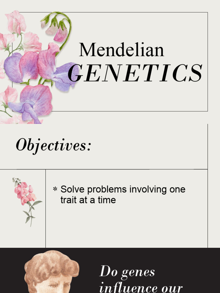 Grade 8 - Mendelian Genetics | PDF | Genotype | Dominance (Genetics)