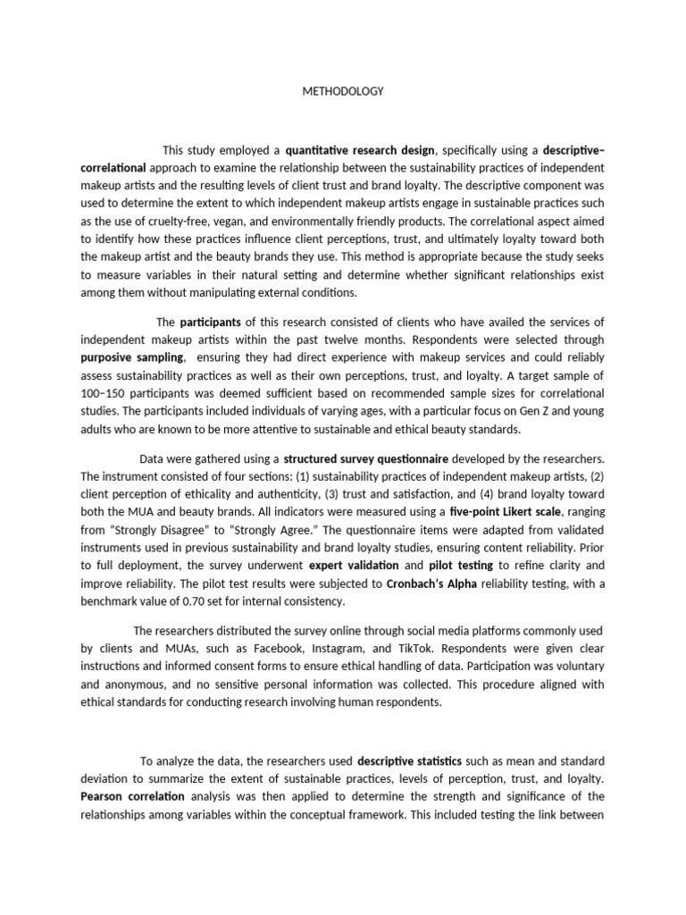 Methodology Wps Office | PDF | Statistics | Survey Methodology