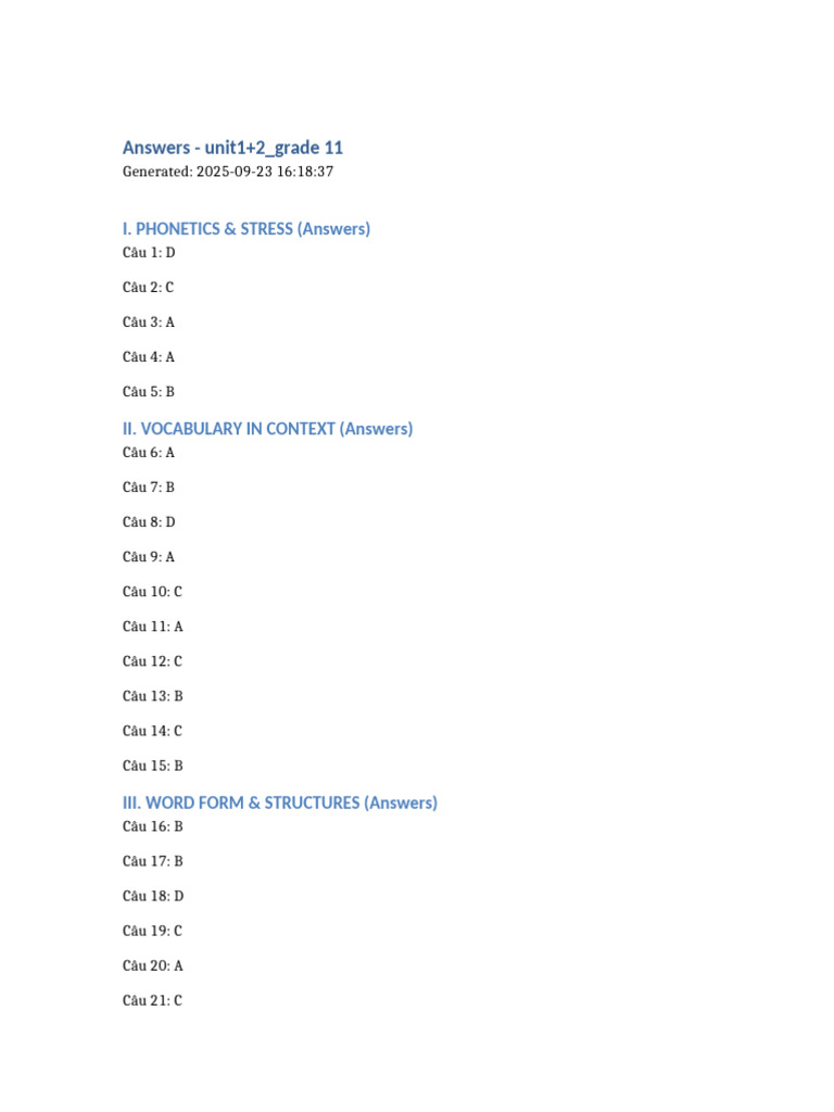 Unit1+2 Answers | PDF