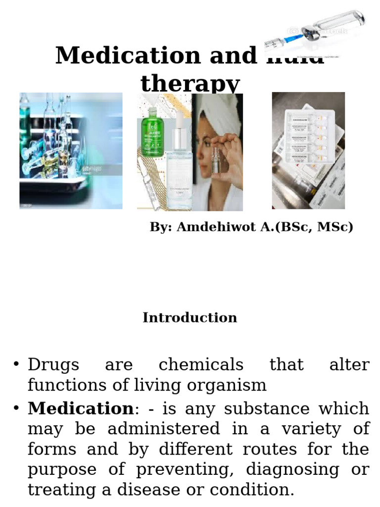 Medication and Fluid Therapy 111 | PDF | Topical Medication | Tablet ...