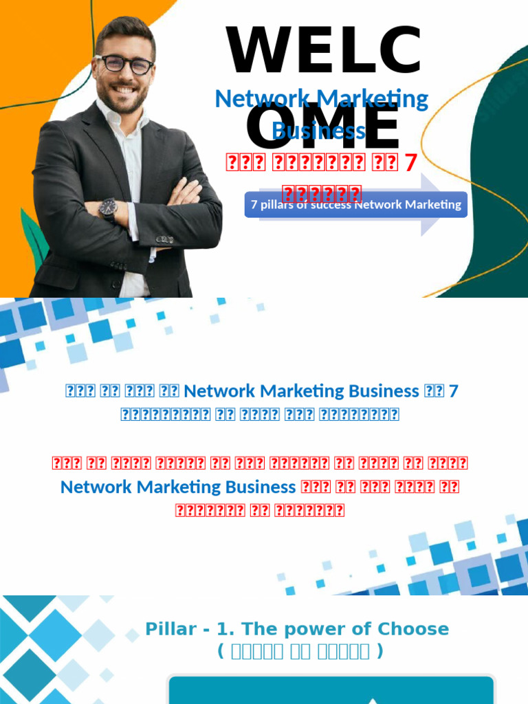 1 - 7 Pillars of Success Network Marketing | PDF