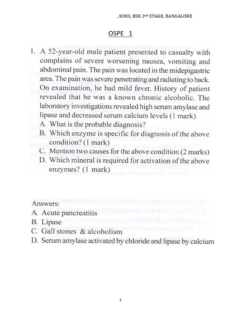 OSPE | PDF