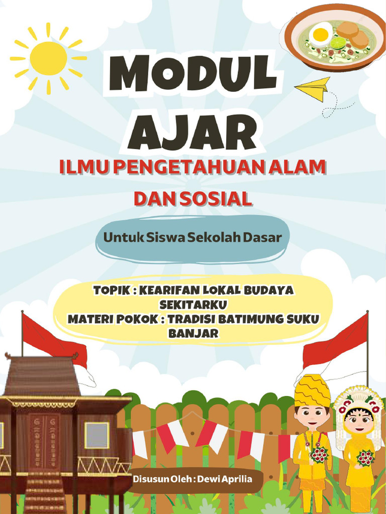 Tradisi Batimung Suku Banjar dalam Pembelajaran | PDF