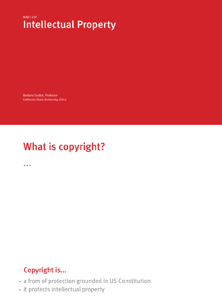 08 Intellectualproperty F25 | PDF