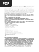 Nadsat Glossary for A Clockwork Orange | PDF