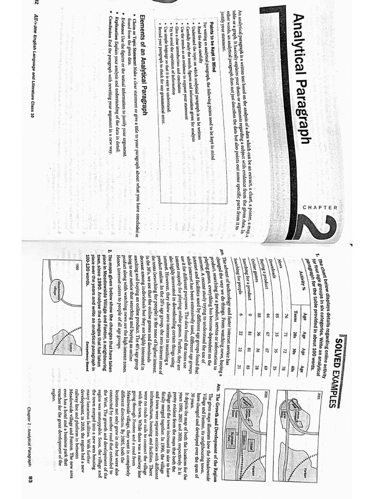 Analytical Paragraph | PDF