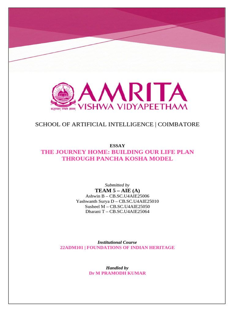 Group 5 FIH Project | PDF | Mind | Thought