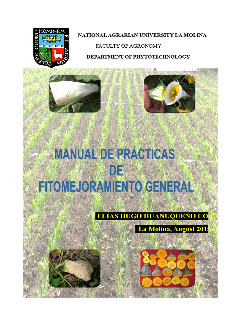 Plant Breeding Practices Manual | PDF | Genotype | Dominance (Genetics)