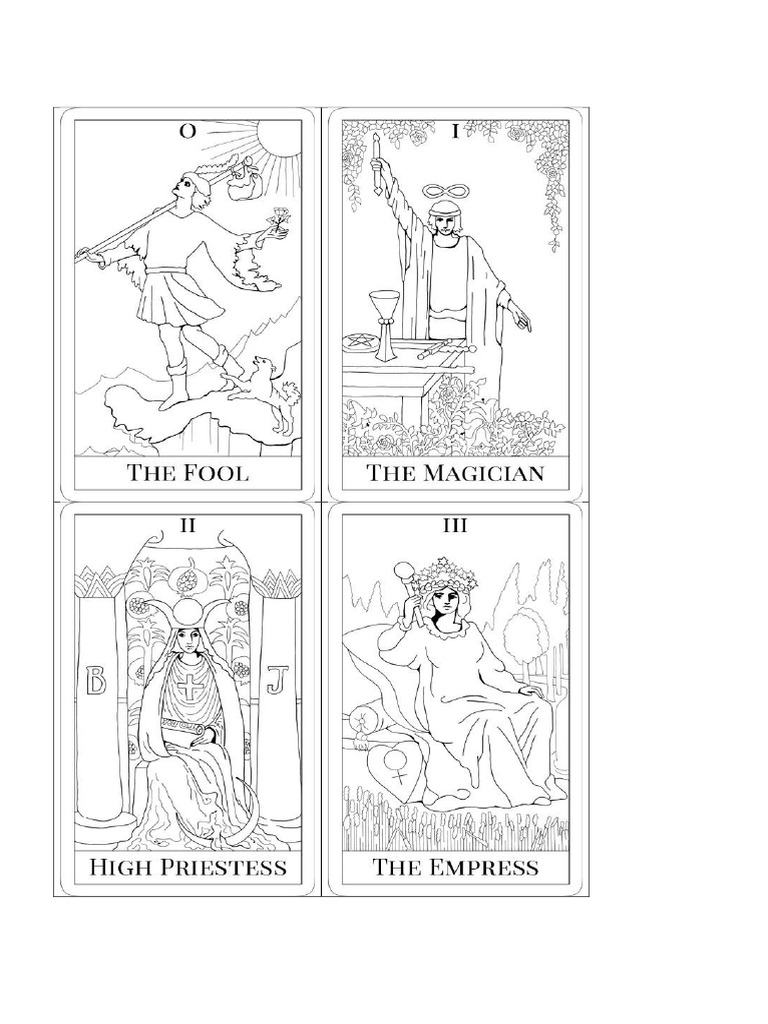 RIDER WAITE TO COLOR.pdf | PDF