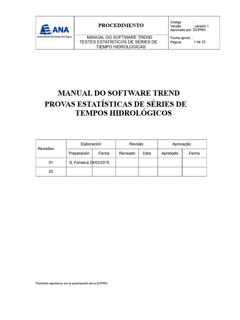 2.0 Manual do TREND v1 | PDF | Significado estatístico | Método científico