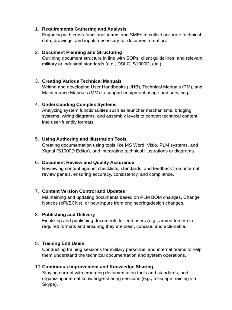 Technical Writing for Defense Projects | PDF | Computing