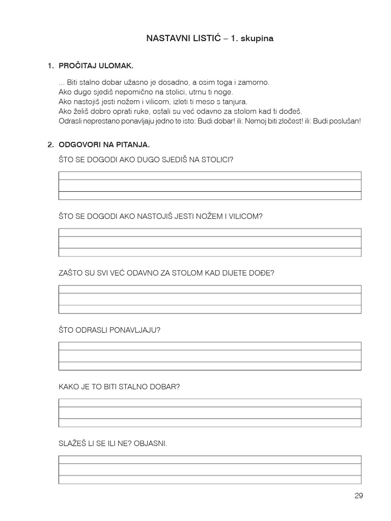 Da Sam Odrastao | PDF