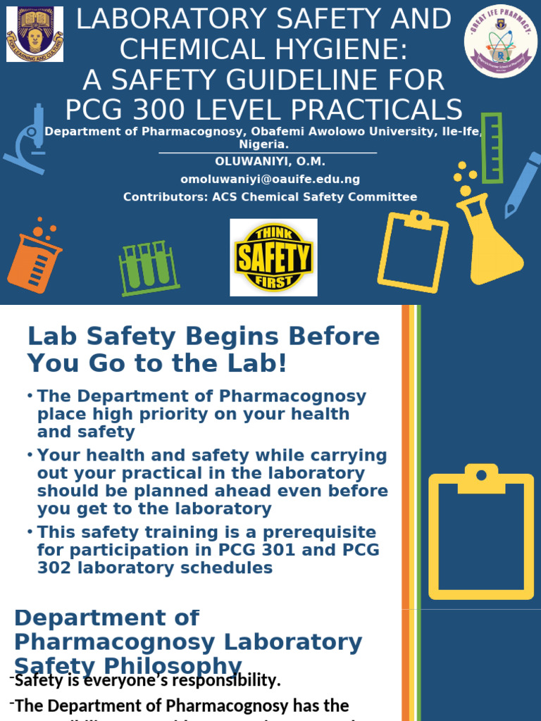 Safety and hygiene practices in the lab | PDF | Safety | Occupational ...