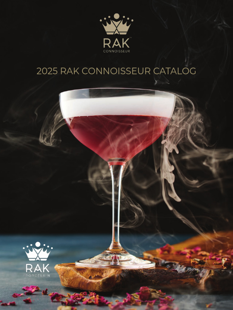 RAK Connoisseur 2025 Glassware Catalog | PDF | Dishwasher | Drink