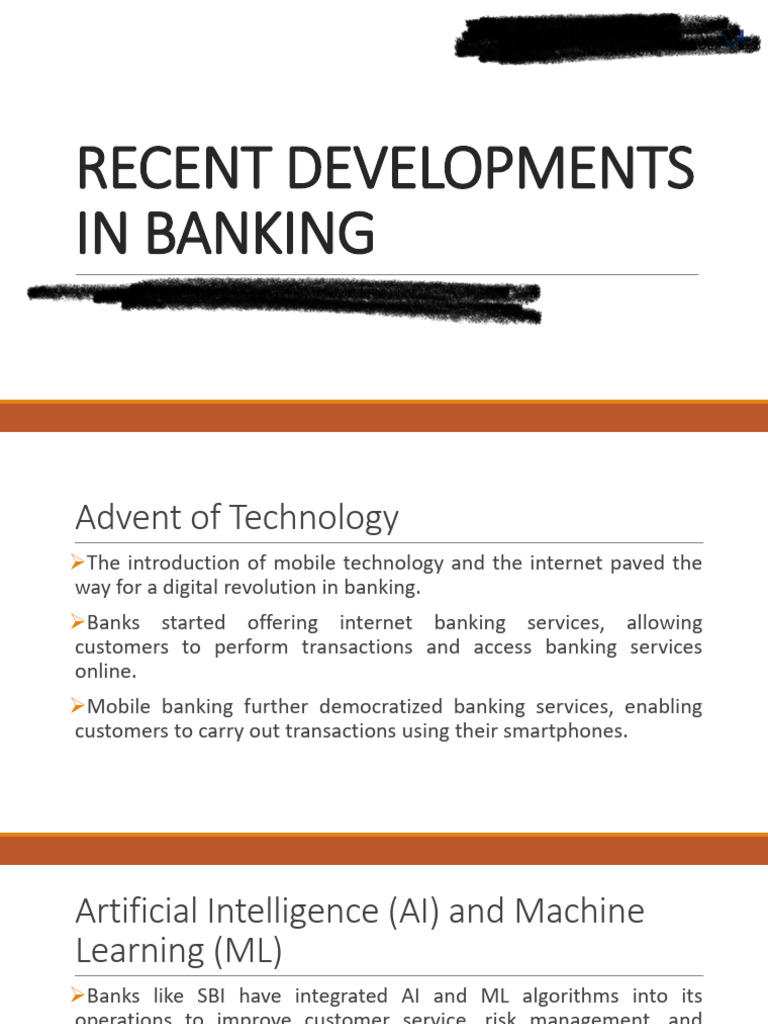 Recent Trends in Digital Banking | PDF | Banks | Money