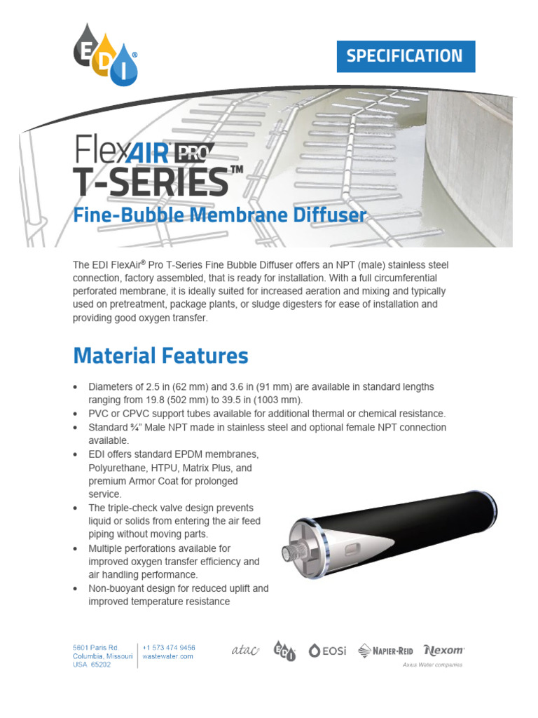 FlexAir Pro T Series High Cap SS171 EA 24 04 | PDF | Mechanical Engineering