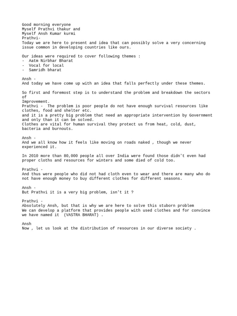 Idea Script | PDF