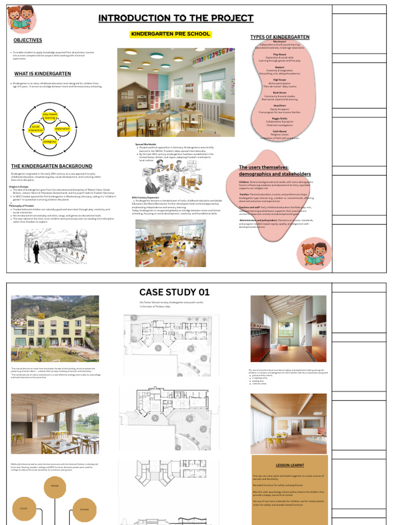 Introduction To The Project Kindergarten | PDF | Kindergarten | Early ...