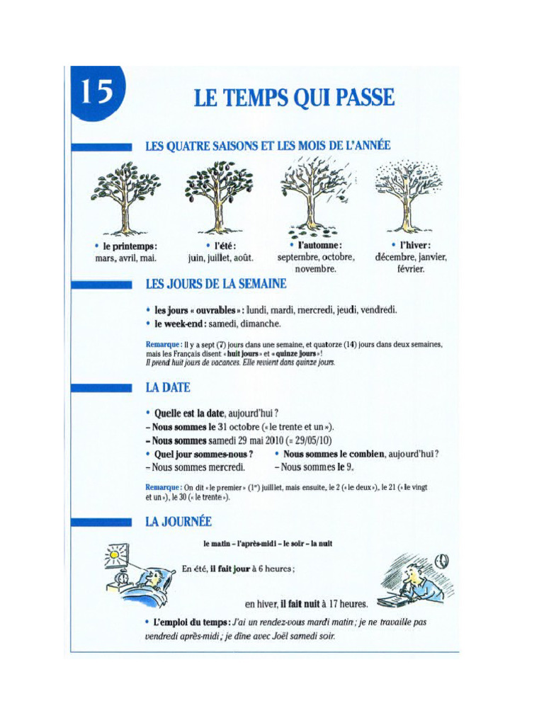 Le Temps Qui Passe | PDF