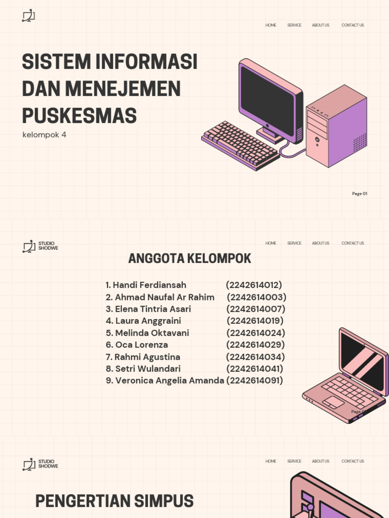 Sistem Informasi SIMPUS Puskesmas | PDF