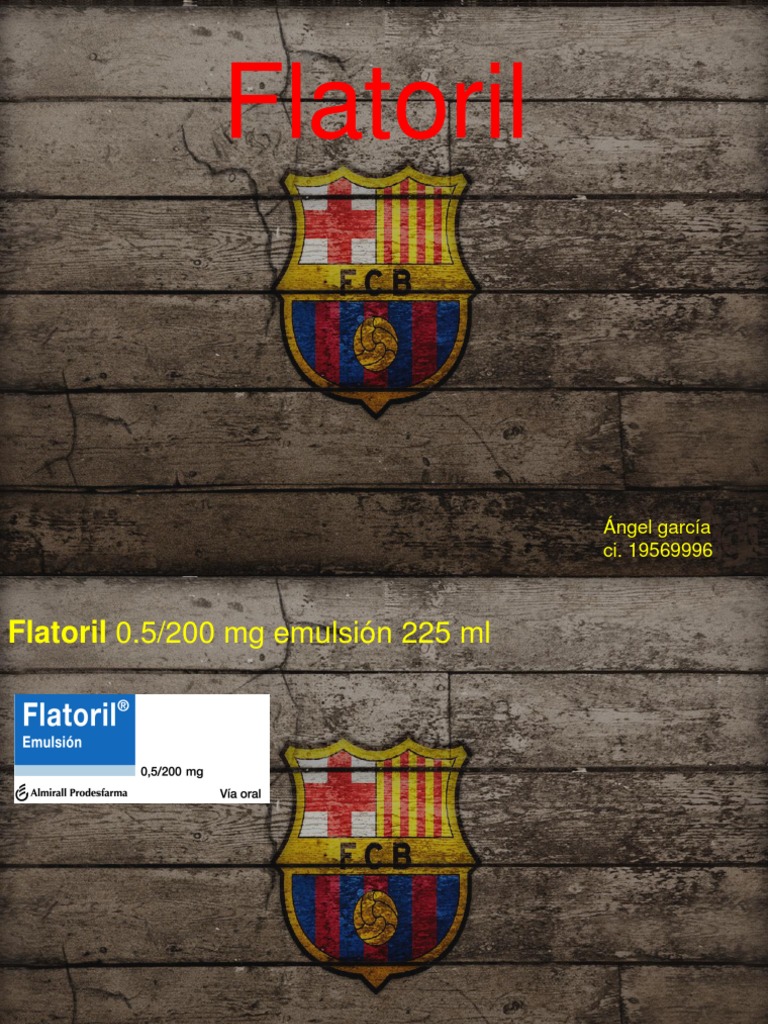 Flatoril | PDF | Medicamentos con receta | Enfermedades y trastornos