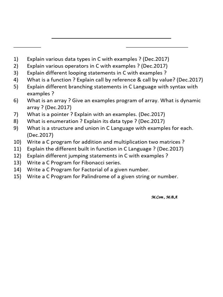 C Language | PDF