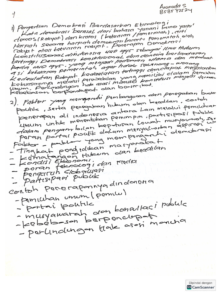 Amanda Subekti 858572524 Tugas 3 | PDF