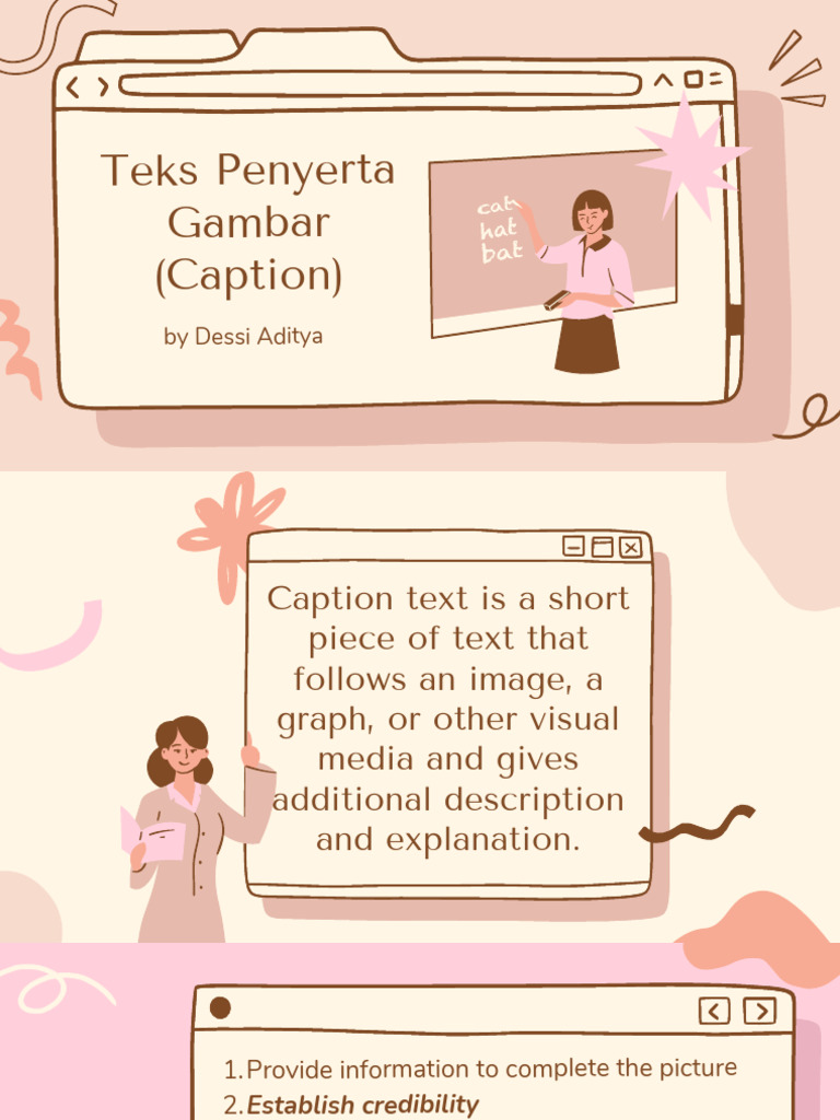 Teks Penyerta Gambar (Caption) | PDF
