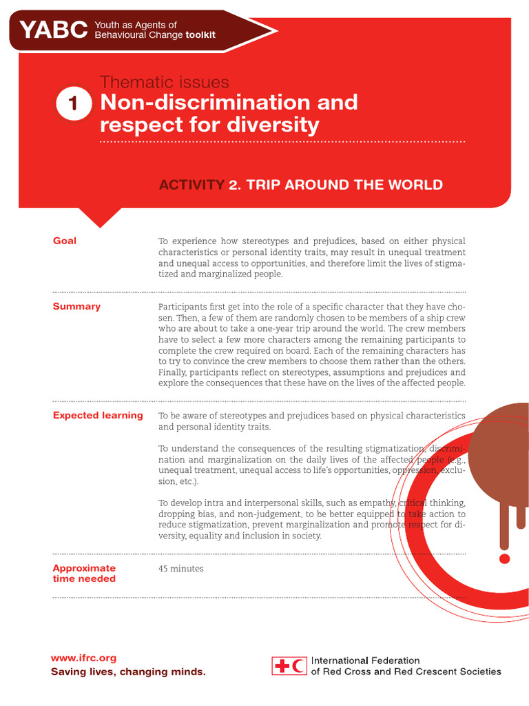 1250300-IFRC-YABC-Ti - 2trip Around The World - Web | PDF | Social ...