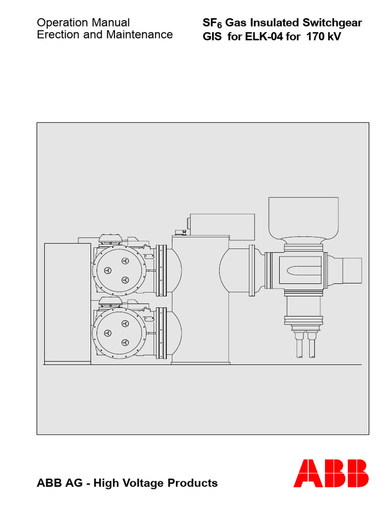 ABB GIS Operation and Maintenance Manual | PDF | Electricity ...