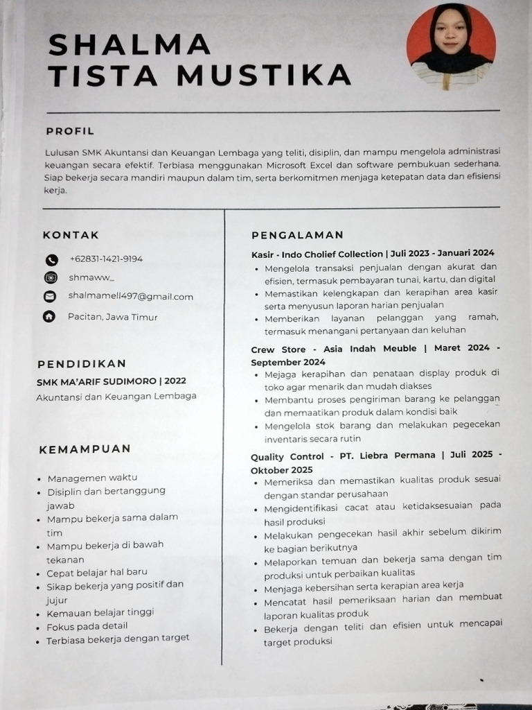 Profil Lulusan SMK Akuntansi Terampil | PDF