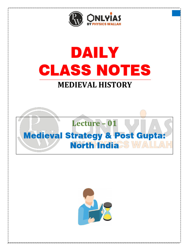 Early Medieval India (600-1200 CE) Overview | PDF