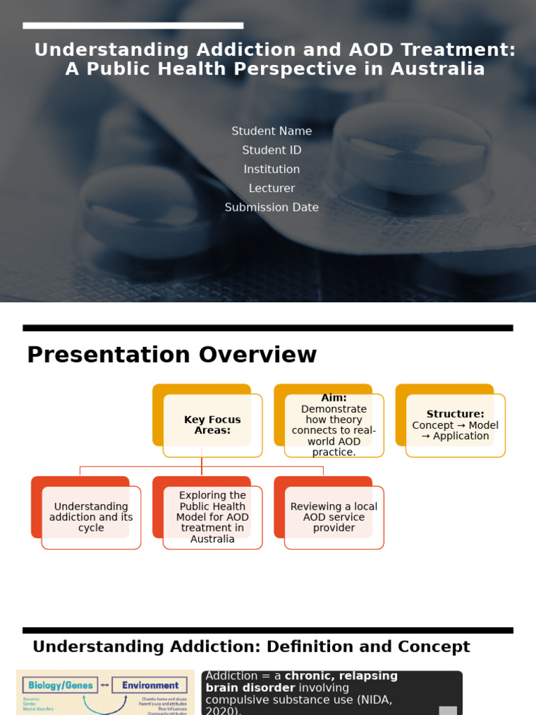 Understanding Addiction and AOD Treatment | PDF | Drug Rehabilitation ...