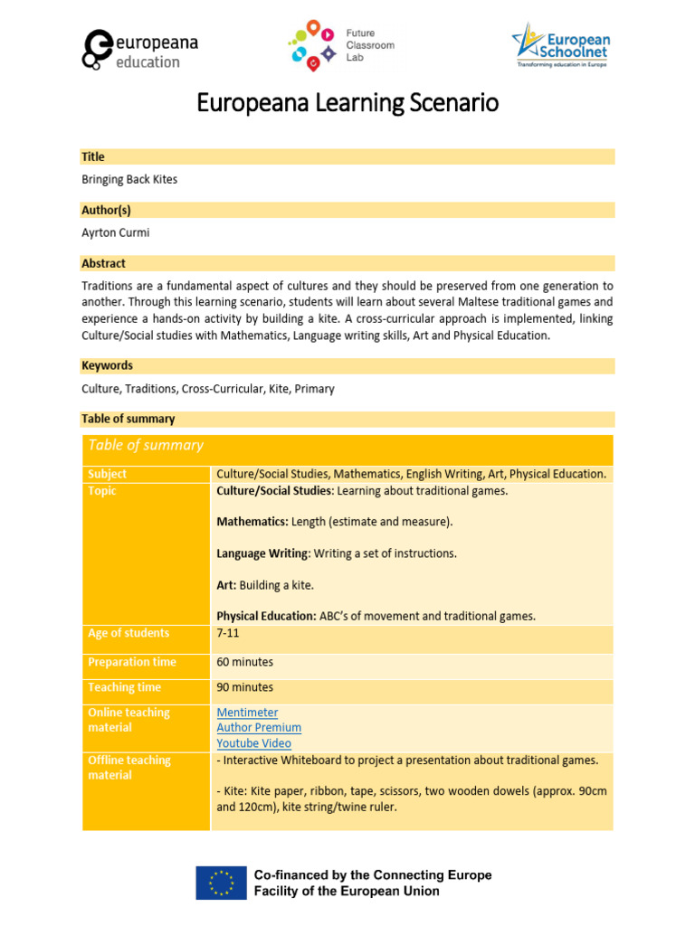 Europeana DSI 4 LS 2020 Malta Curmi PDF | PDF | Learning | Cognition