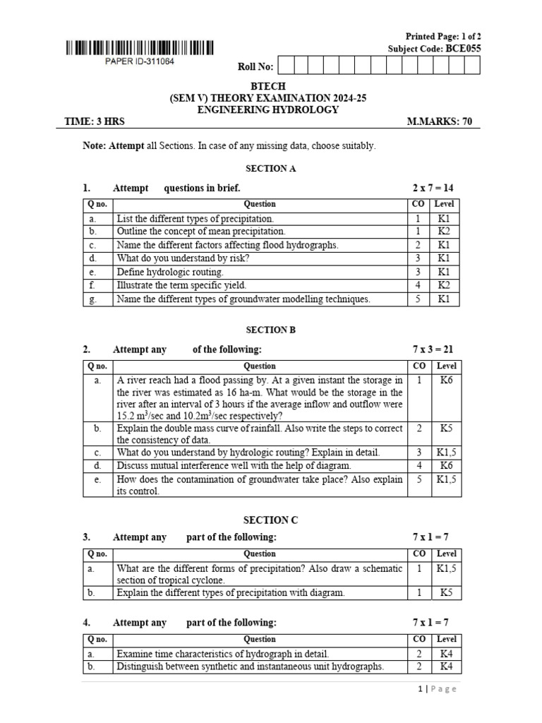 BCE055 | PDF