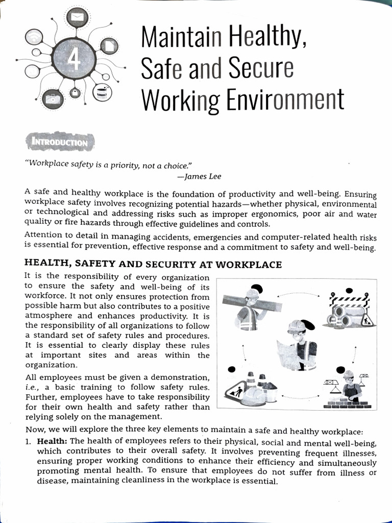 Workplace Health and Safety Guidelines | PDF | Occupational Safety And ...