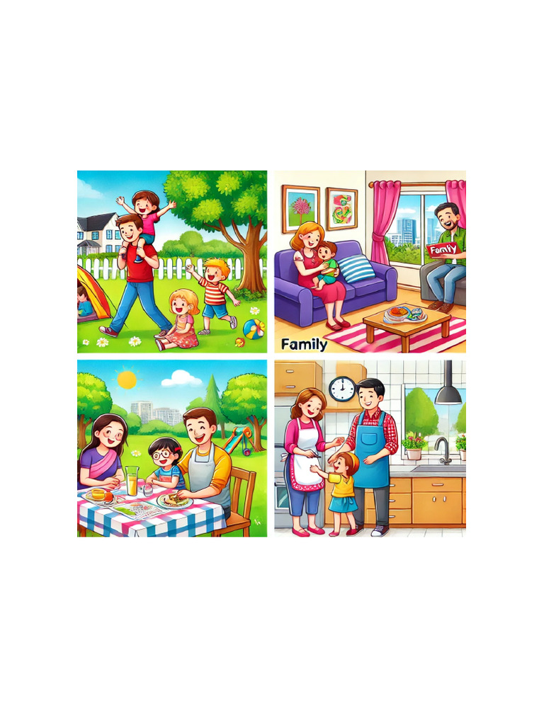 Speaking Test Unit 7 Family | PDF